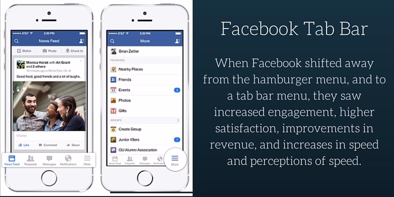 Mobile Navigation Menu Examples I DevTeam.Space